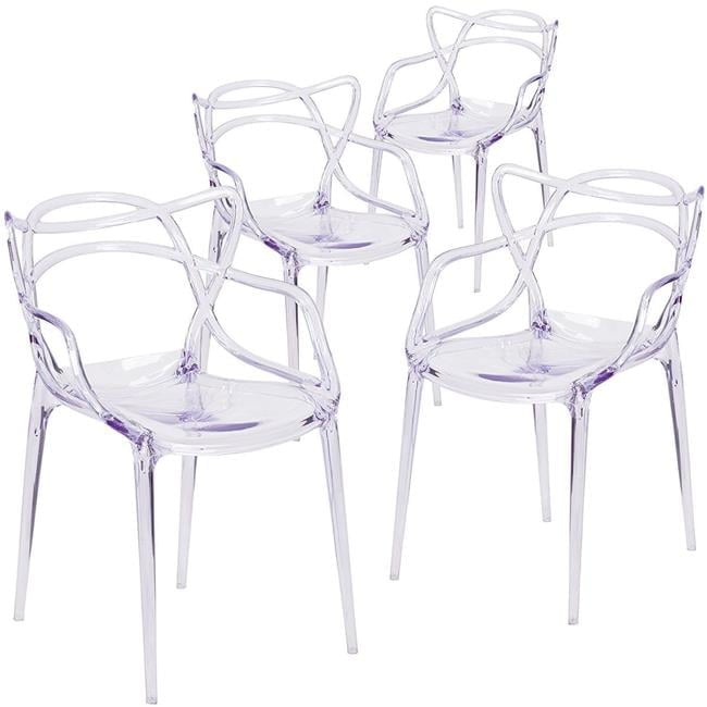 Aron Living AL10004 Monte Chair - White - Walmart.com