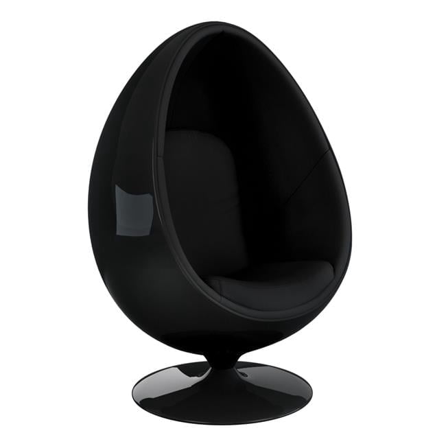 Aron Living Pod Chairs 53" Fiberglass and Wool Easter Egg Chair in ...