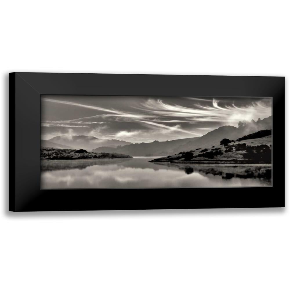 Aron, Lucy 14x8 Black Modern Framed Museum Art Print Titled - Cirrus ...