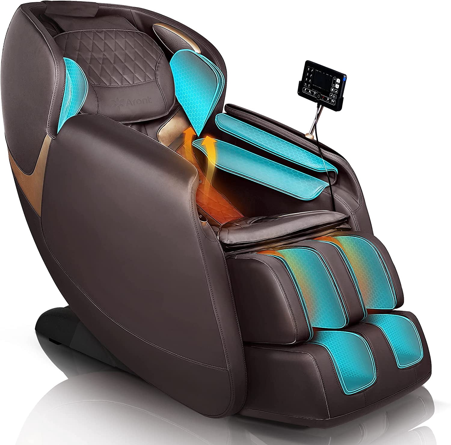 Aront 3D Full Body Massage Chair with Zero Gravity and Heated Therapy ...