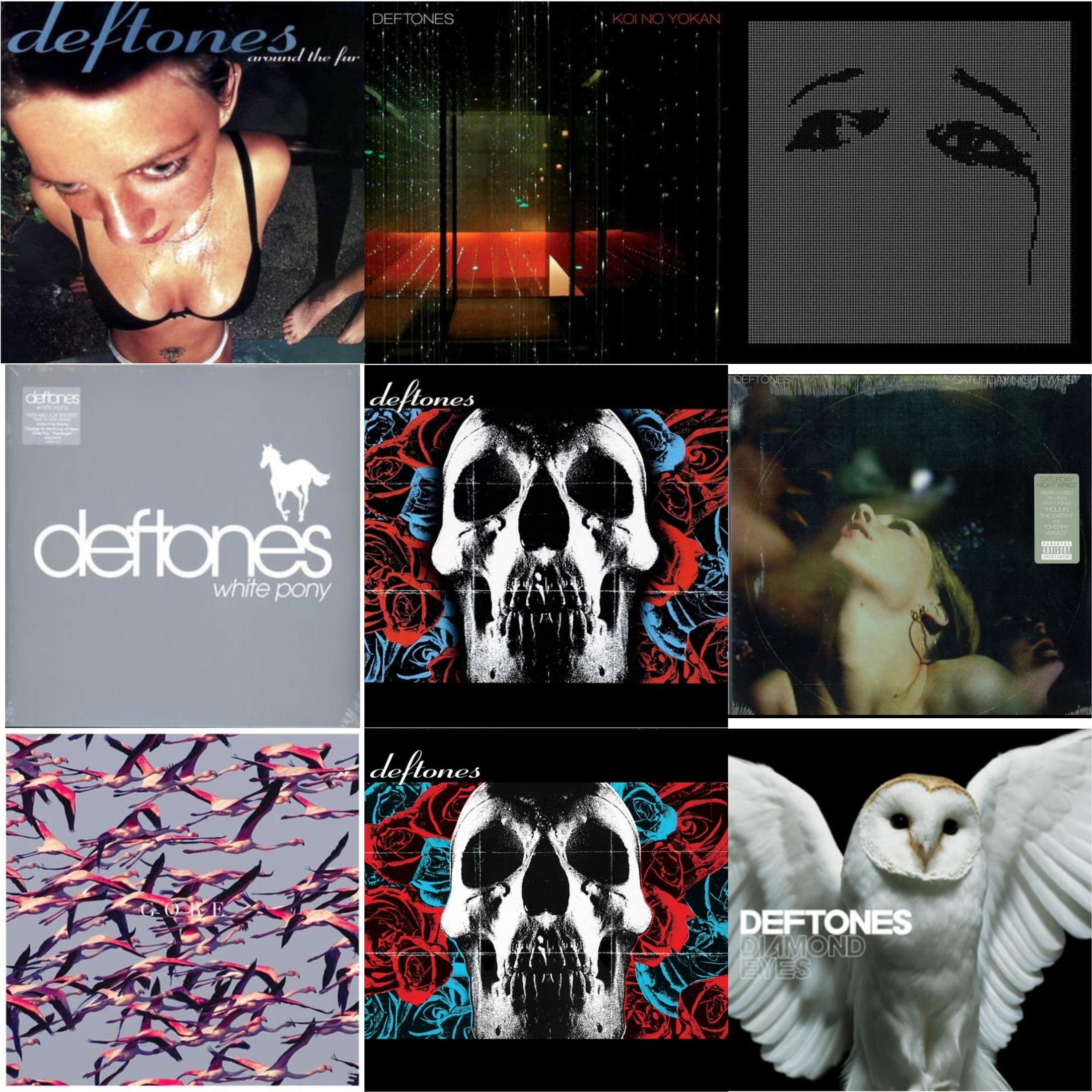Around The Fur (180G) & Koi No Yokan & Ohms & White Pony & Deftones ...