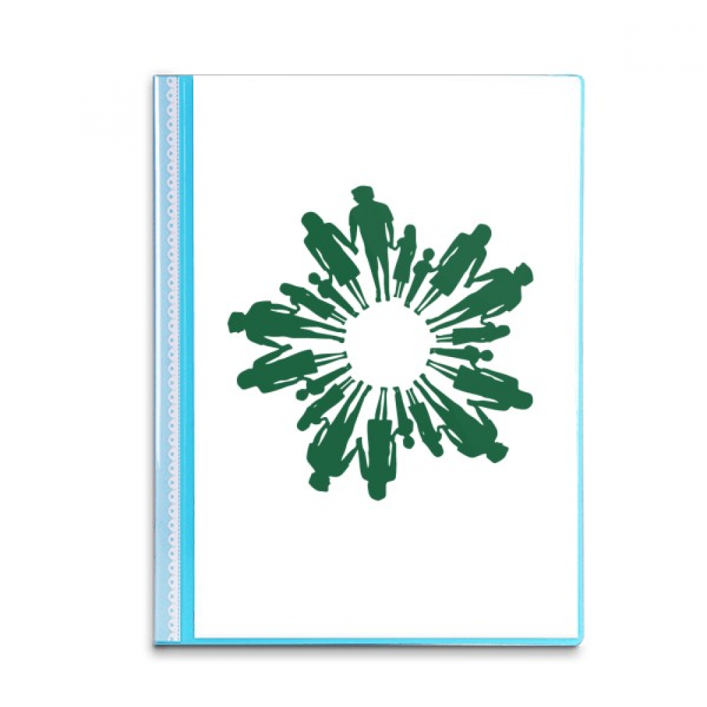 Around Hand Faly Unity Art Deco Fashion Book Sheet Protectors Portfolio ...