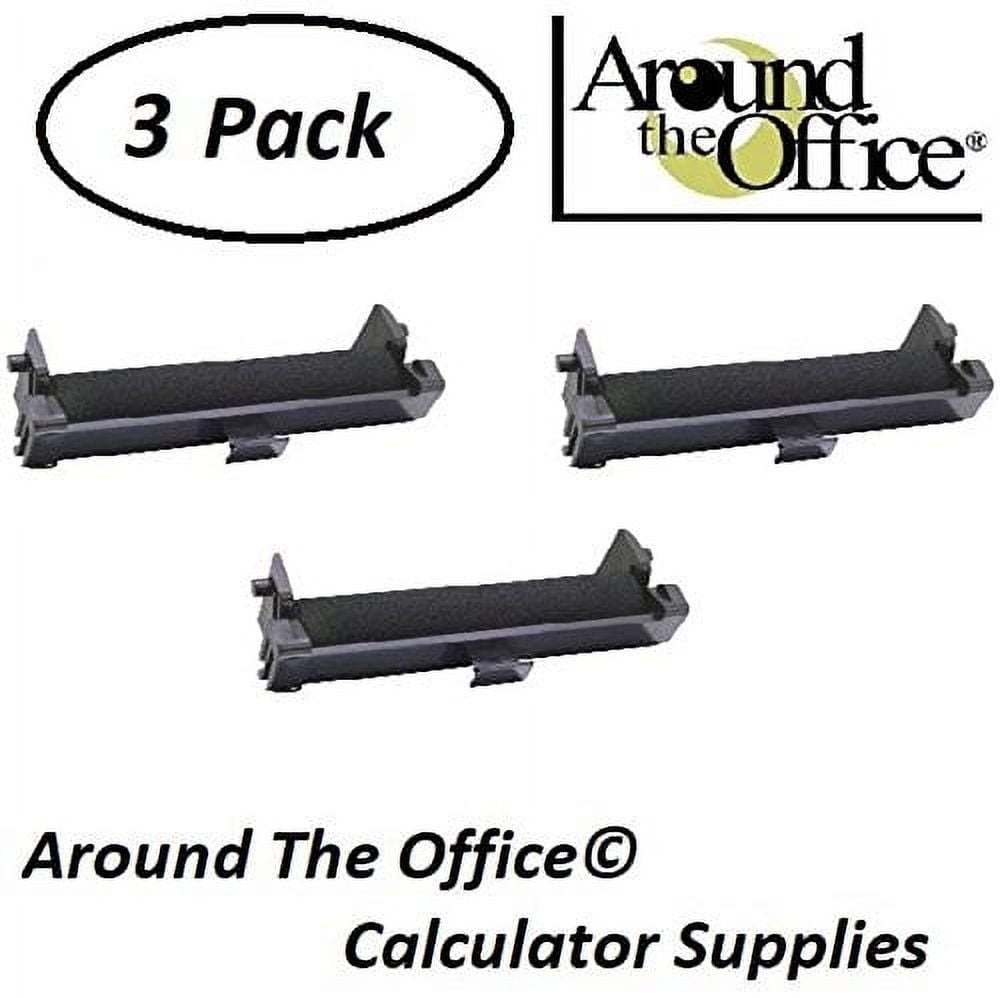 Around The Office Compatible Package of 3 Individually Sealed Ink Rolls ...