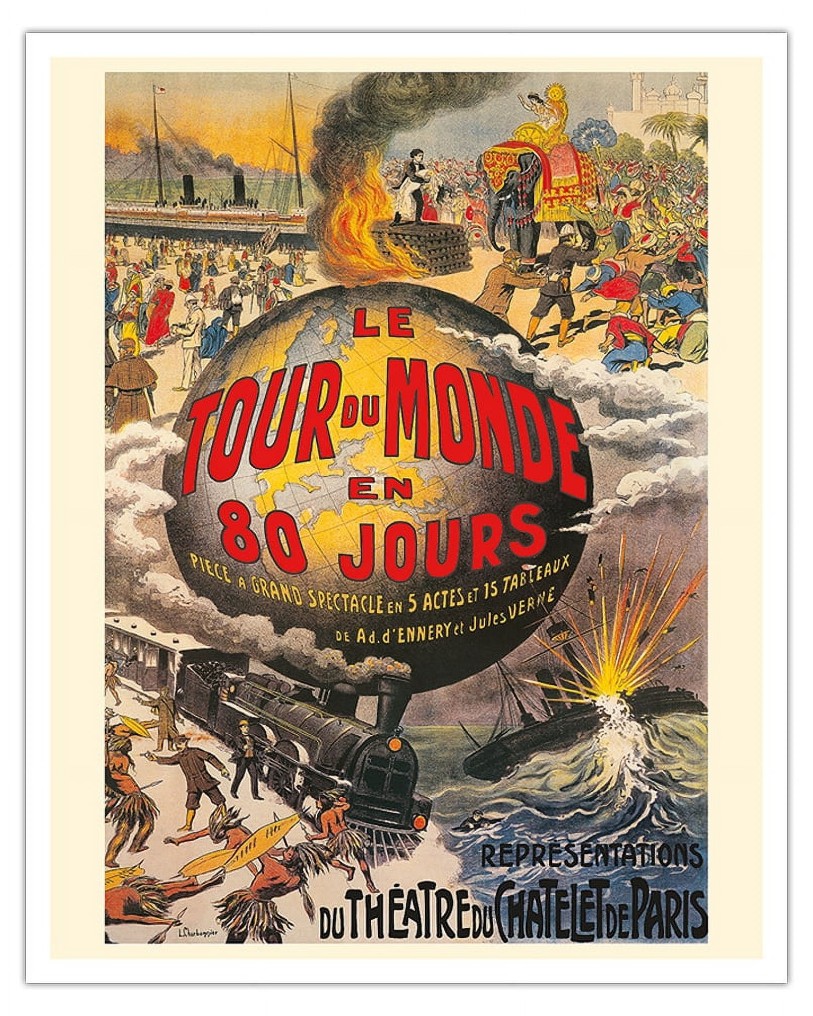 Around the World in 80 Days (Le Tour du Monde en 80 Jours) - Jules ...