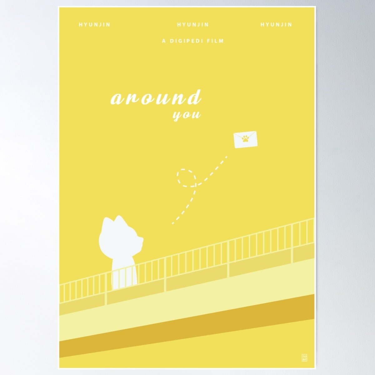 Around You - Hyunjin (Loona) Poster Wall Art Modern Wall Decor For ...