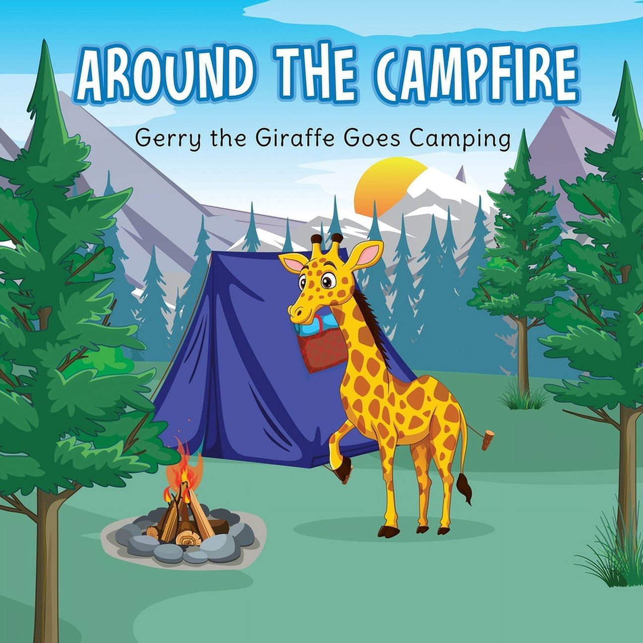 Around the Campfire: Gerry the Giraffe Goes Camping (Paperback ...