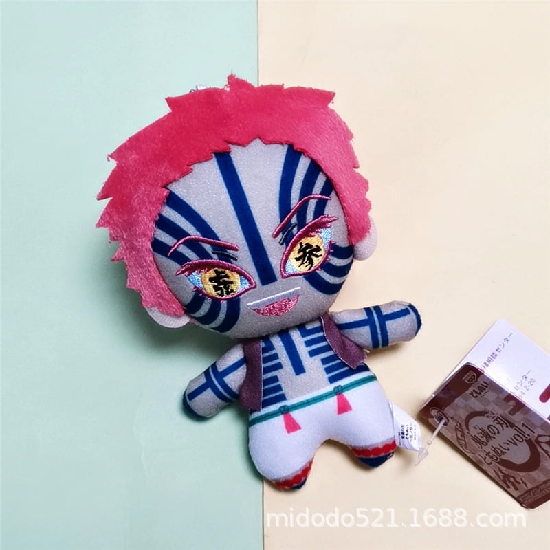 Around the Cartoon Blade of Ghost Extermination, Leaning on the Nest Sitting Shanyi Plush Toy ...