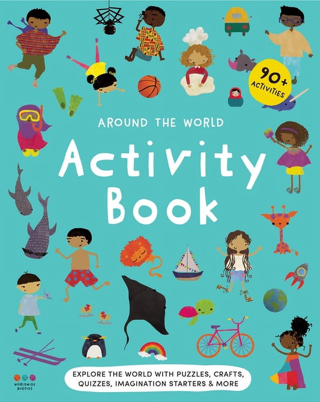 Around the World: Around the World Activity Book: Explore 30 Countries ...
