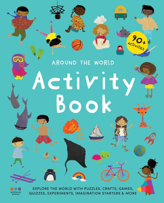 Around the World: Around the World Activity Book: Explore 30 Countries ...