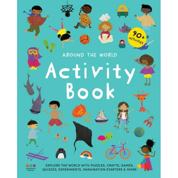 Around the World: Around the World Activity Book: Explore 30 Countries ...