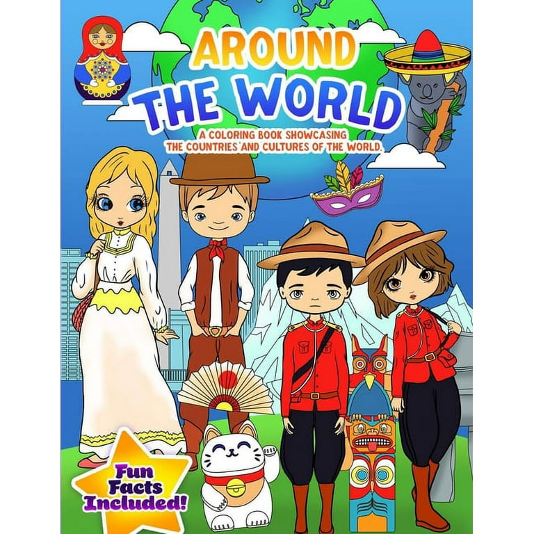children of the world coloring book