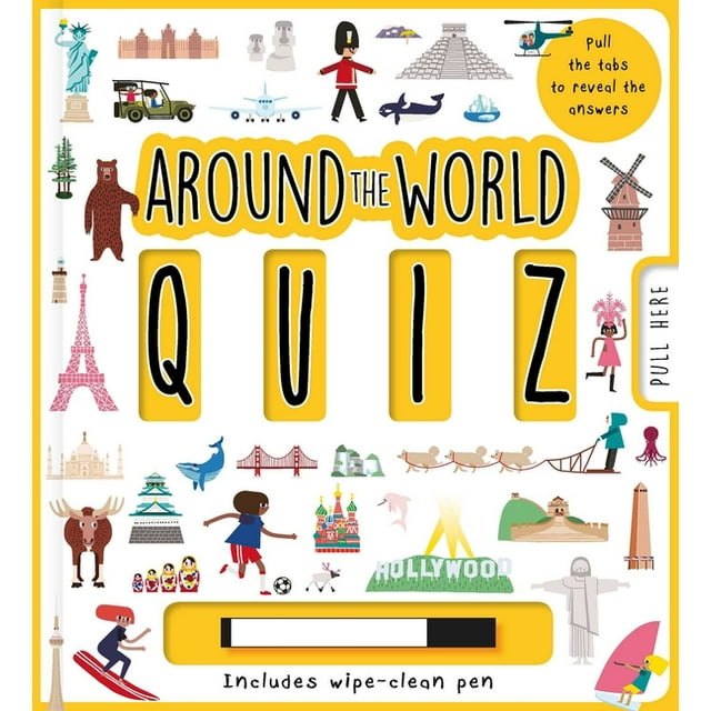 Around the World Quiz Book (Board book) - Walmart.com