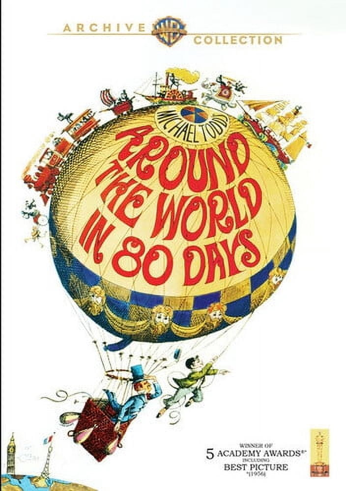 Around the World in 80 Days (DVD), Warner Archives, Action & Adventure ...
