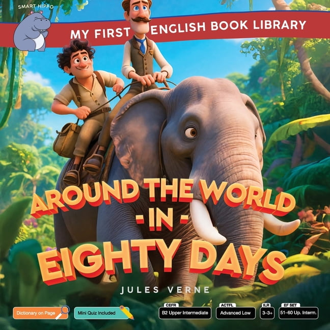 Smart Hippo My First English Book Librar Around the World in Eighty ...