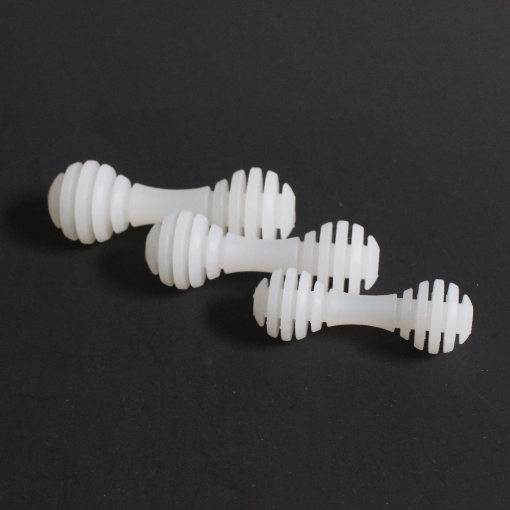 AroundSquare Knucklebone Silicone Honeybones - Skill Toy (White Set ...