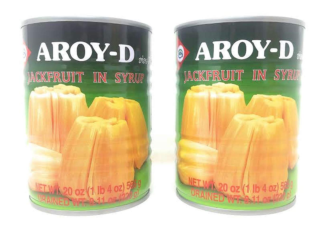 Aroy-D Jackfruit in Syrup 230g, 2 Pack NSD3 - Walmart.com