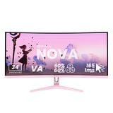 Arozzi Nova 34" Ultrawide Curved Gaming Monitor – VA, 3440x1440 UWQHD ...