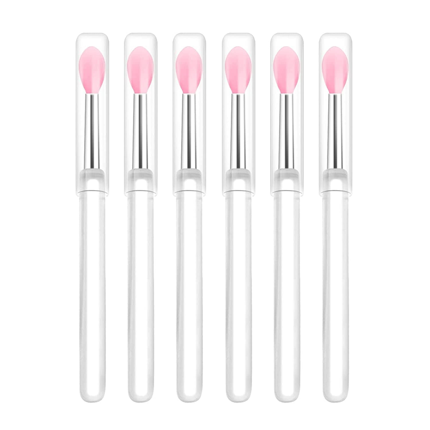Arqumi Silicone Lip Brush, KEF16 6 PCS - Dirt-proof Caps - Protective ...
