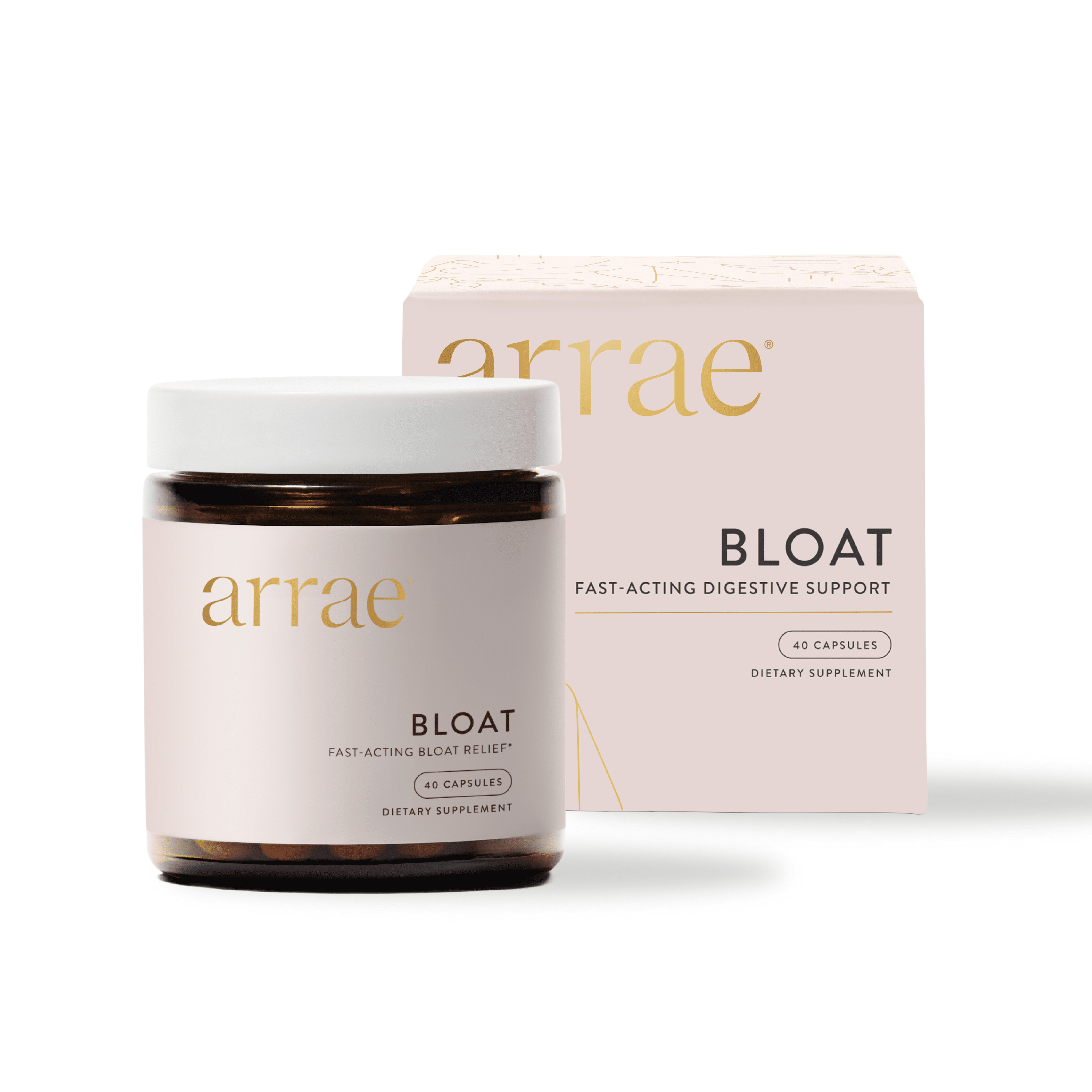 Arrae Bloat Relief Vegan Capsules – Digestive Support for Women ...