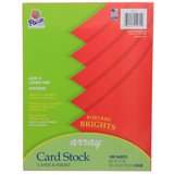 Array® Card Stock, Rojo Red, 100 Sheets - Walmart.com