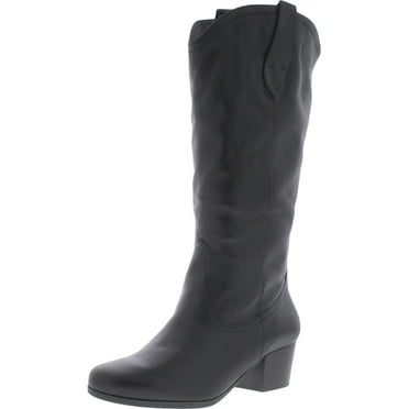 Eloquii Elements Women's Wide Calf Block Heel Dress Boots - Walmart.com