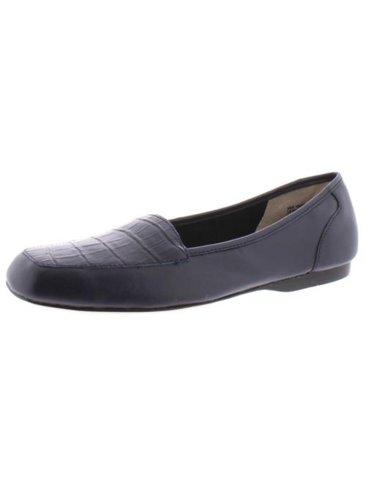 Array Womens Freedom Leather Slip On Loafers - Walmart.com