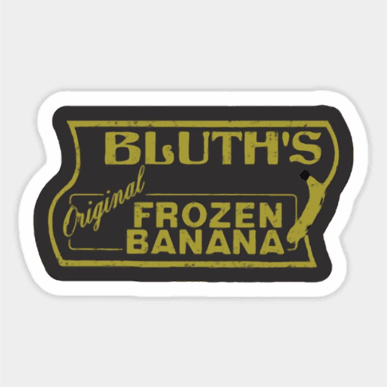 Arrested Development Bluths Original Frozen Banana Sticker Phone Decal ...