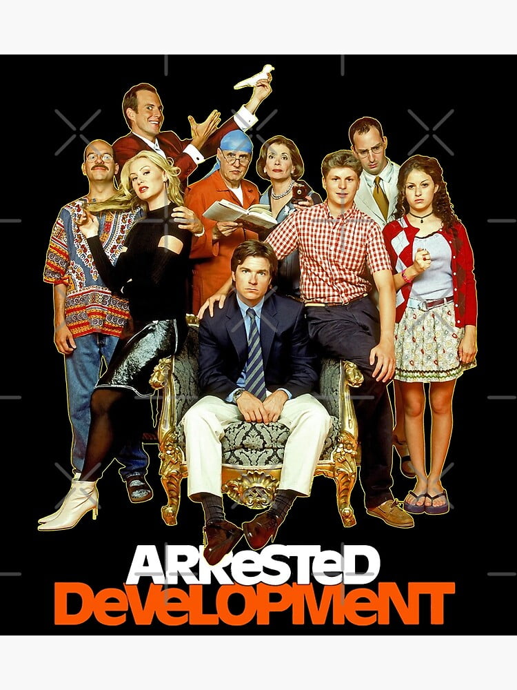 Arrested Development Full Throwback Cast Tribute Poster Framed-unframed ...