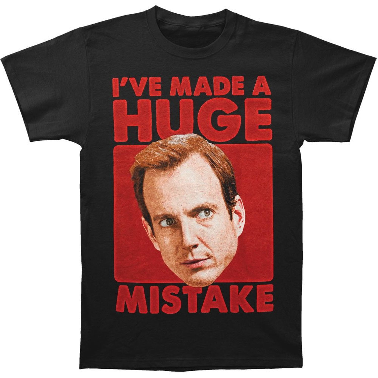 Arrested Development T-Shirt Huge Mistake Gob Head Officially Licensed ...
