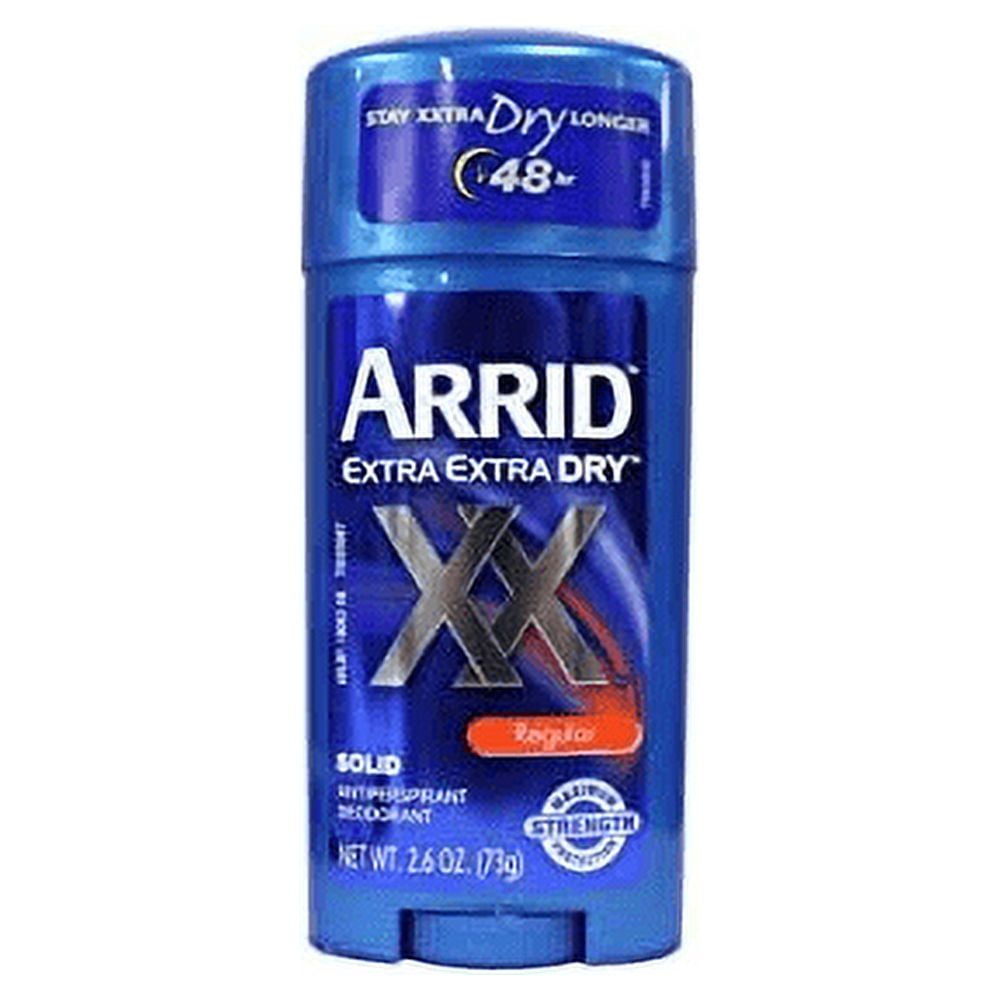 Arrid XX Regular Antiperspirant Deodorant Solid, 2.6 Ounce, 3 Pack ...