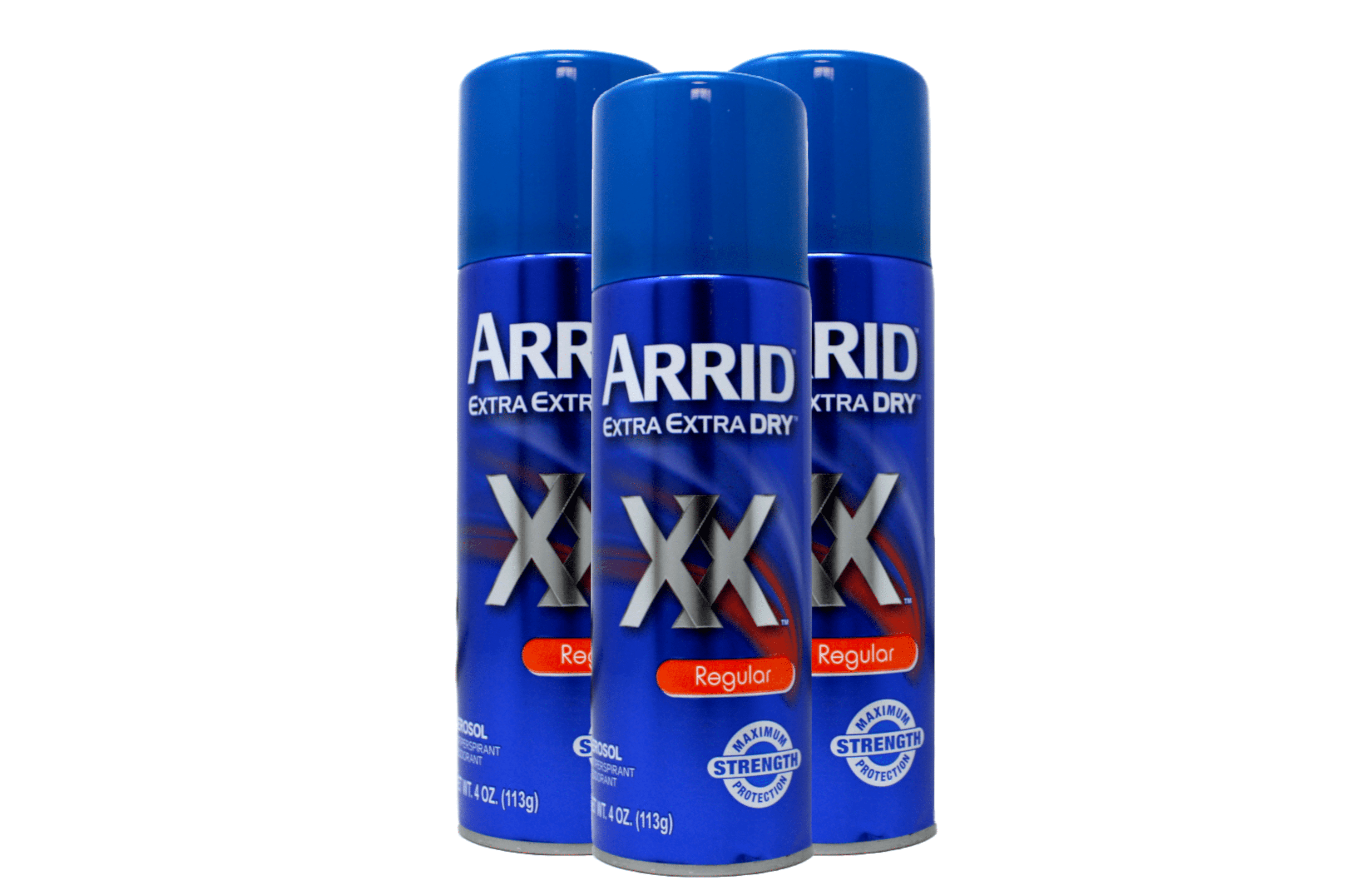 Arrid XX Aerosol Antiperspirant/Deodorant, Regular, 4 oz (3 Pack ...