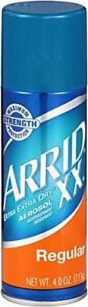 Arrid XX Regular Aerosol Antiperspirant/Deodorant, 4 oz, Pack of 7 ...