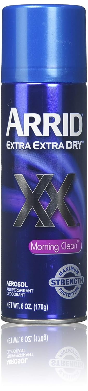 Arrid XX Anti-Perspirant and Deodorant Spray Morning Clean, 6 Ounce ...