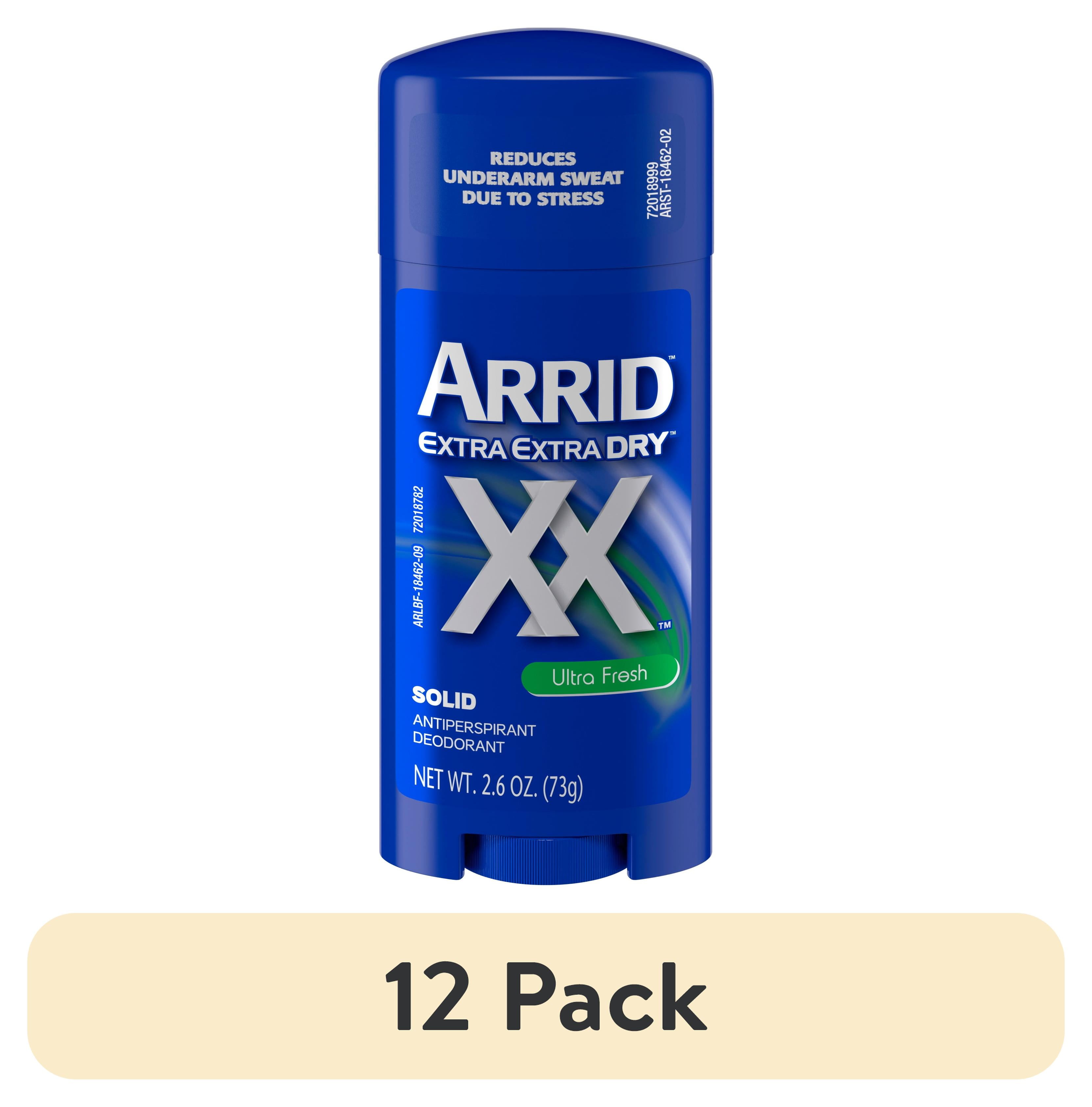 (12 pack) Arrid XX Extra Extra Dry Solid Antiperspirant Deodorant ...