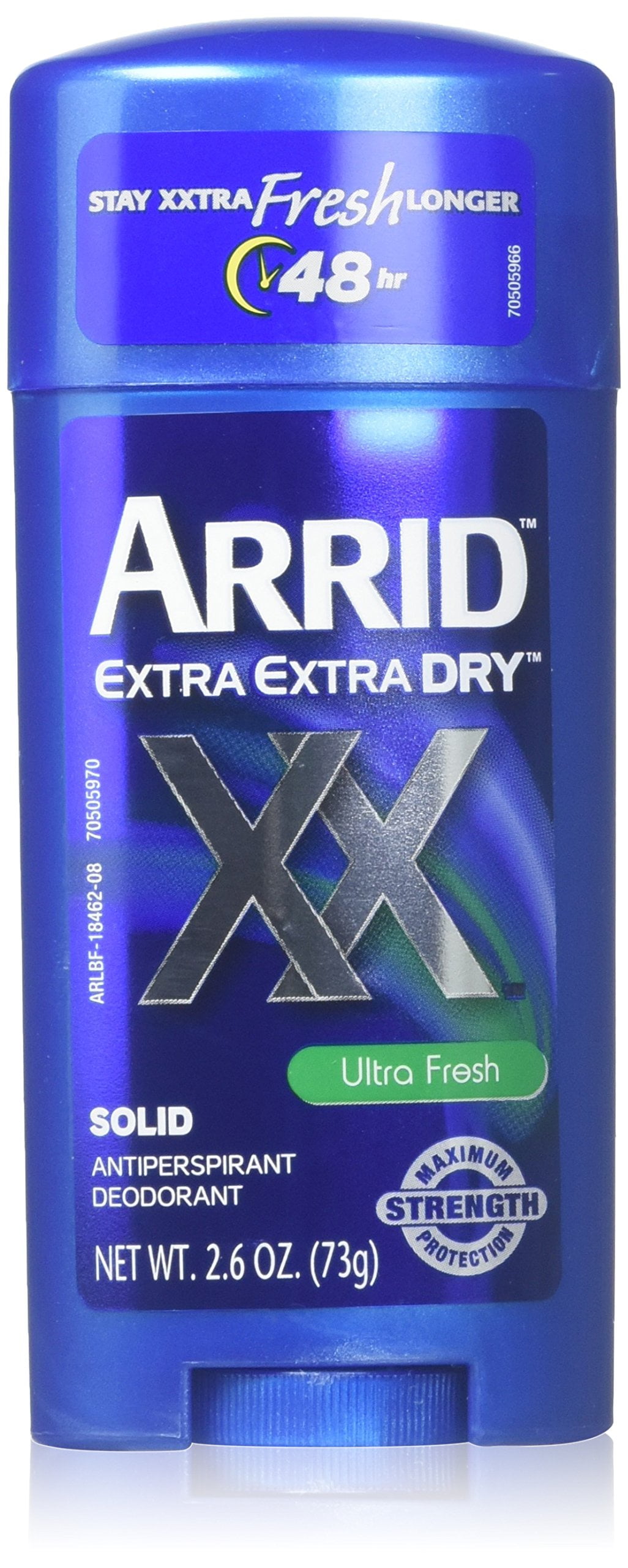 ARRID XX Ultra Fresh Antiperspirant Deodorant, Extra Extra Dry, 2.6 Oz ...
