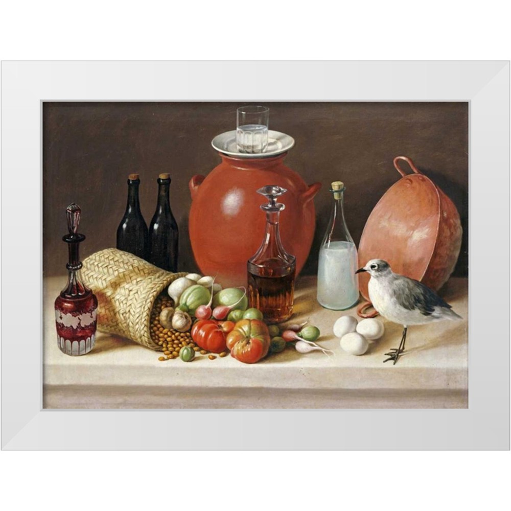 Arrieta, Jose Agustin 24x18 White Modern Wood Framed Museum Art Print ...