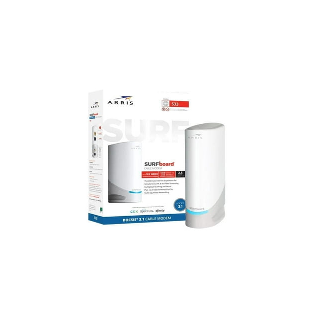 Arris S33 SURFboard® DOCSIS® 3.1 Cable Modem - Walmart Business Supplies