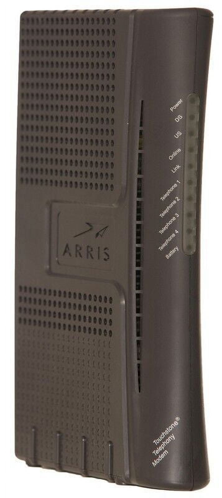 Arris TM604G DOCSIS 2.0 Touchstone Telephony Cable Modem - Black - Walmart.com