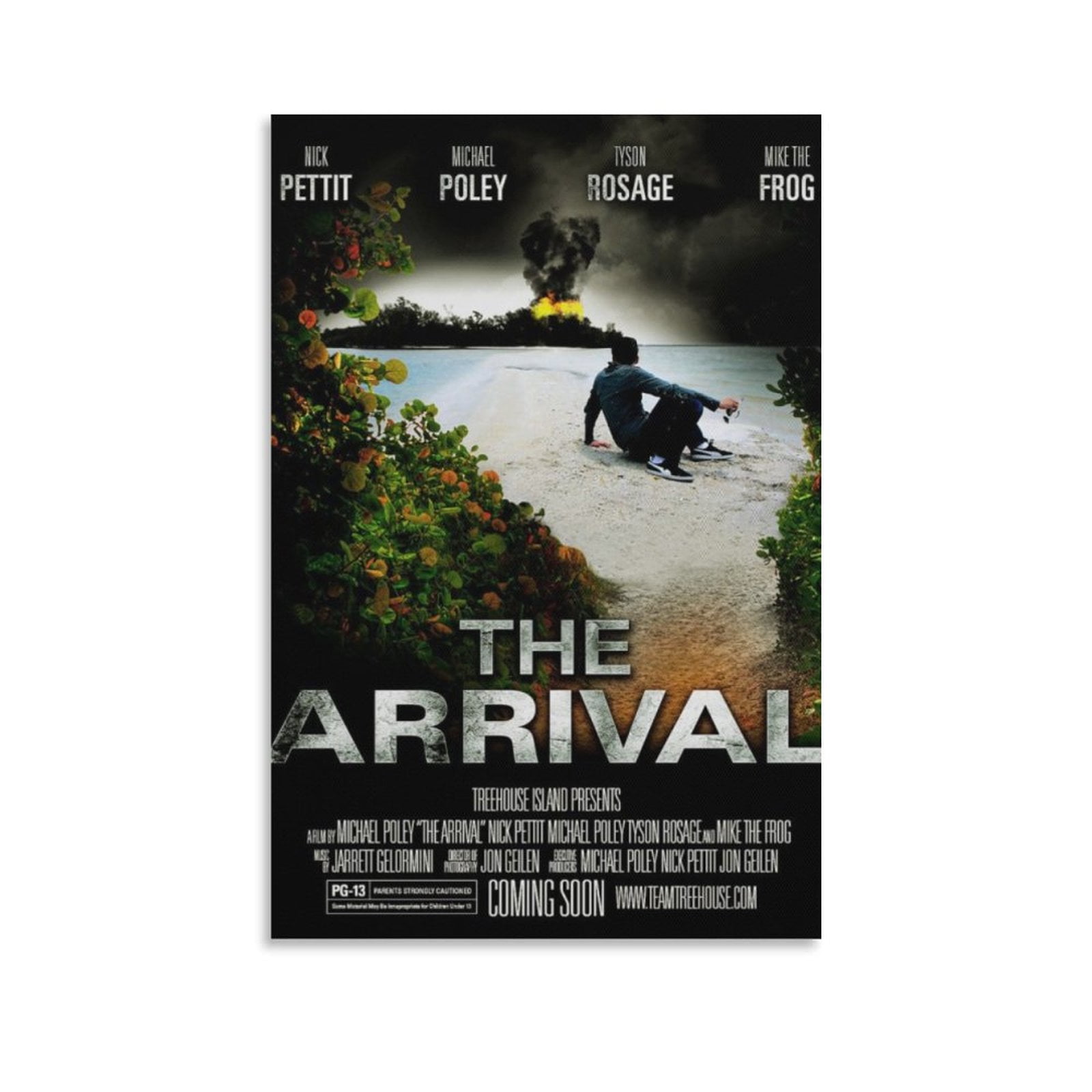 Arrival Canvas Poster Wall Art Picture Prints Hanging Photo Gift Decor ...