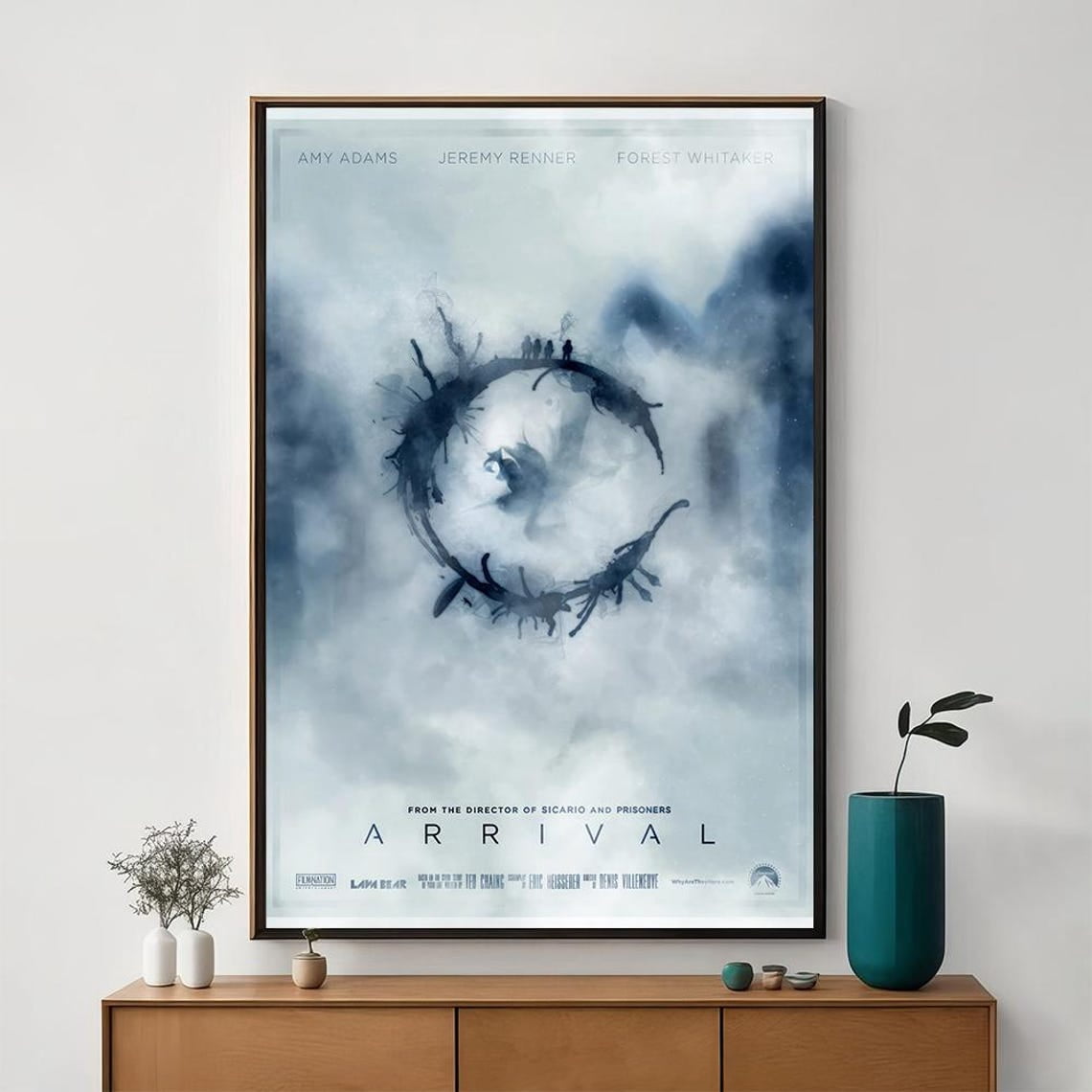 Arrival Movie Poster, Cinema Art Print, Home Decor, Unframed Paper ...