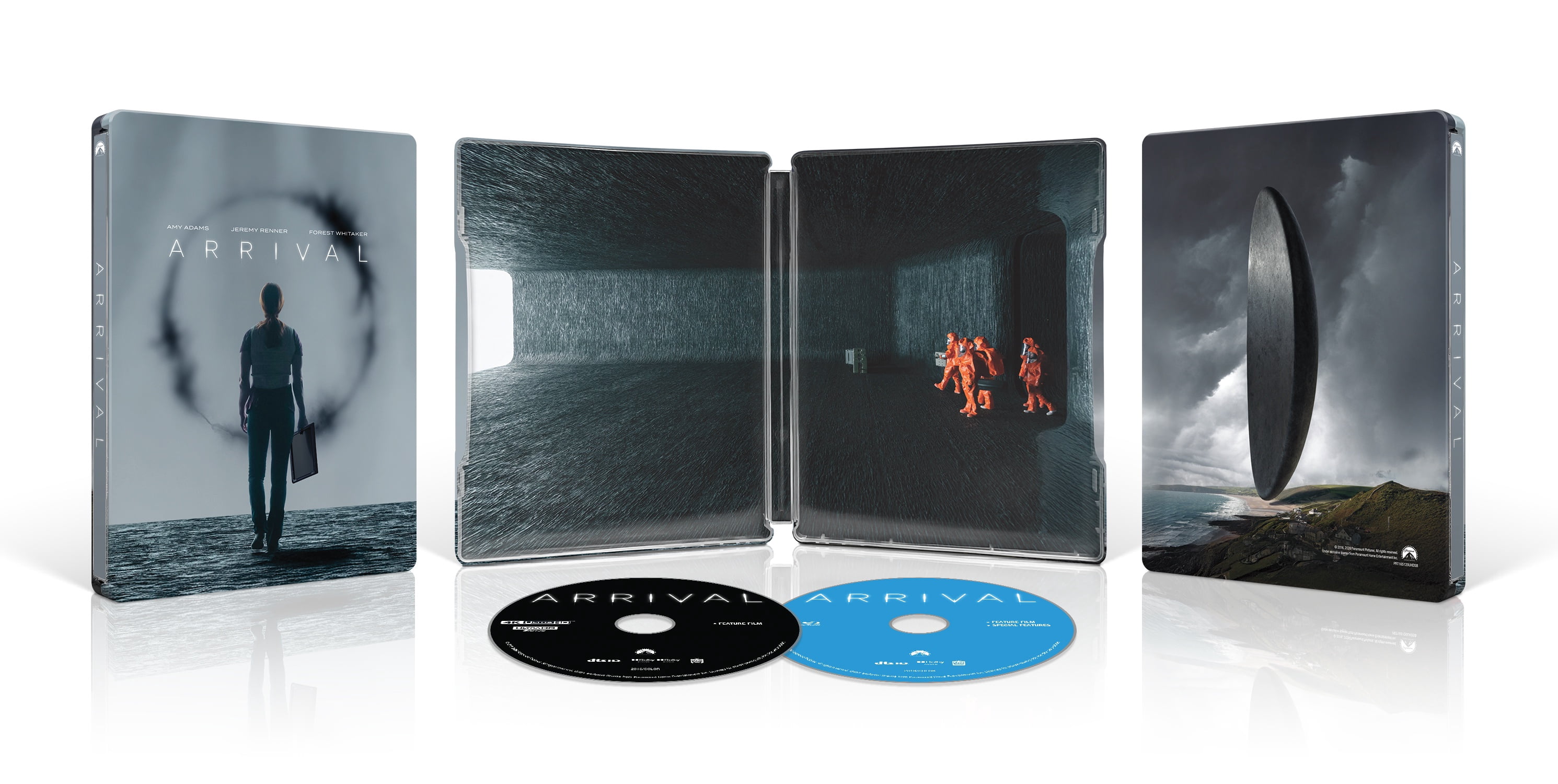 Arrival (Steelbook) (4K Ultra HD + Blu-ray + Digital Copy) Paramount ...