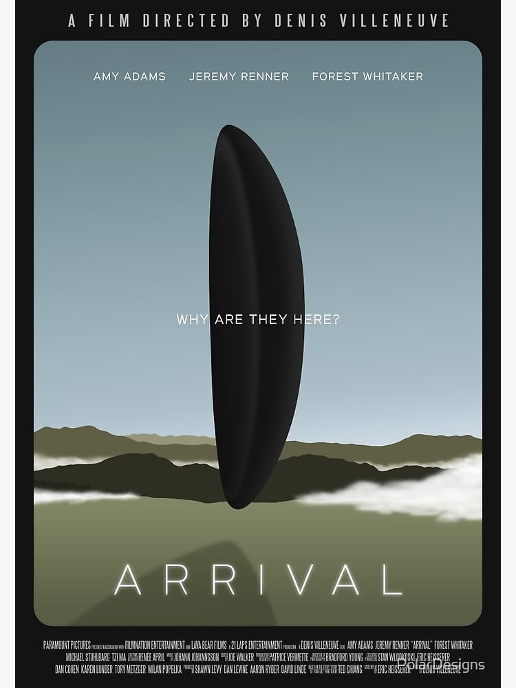 Arrival film poster Fashion Art Decor Frame - Walmart.com