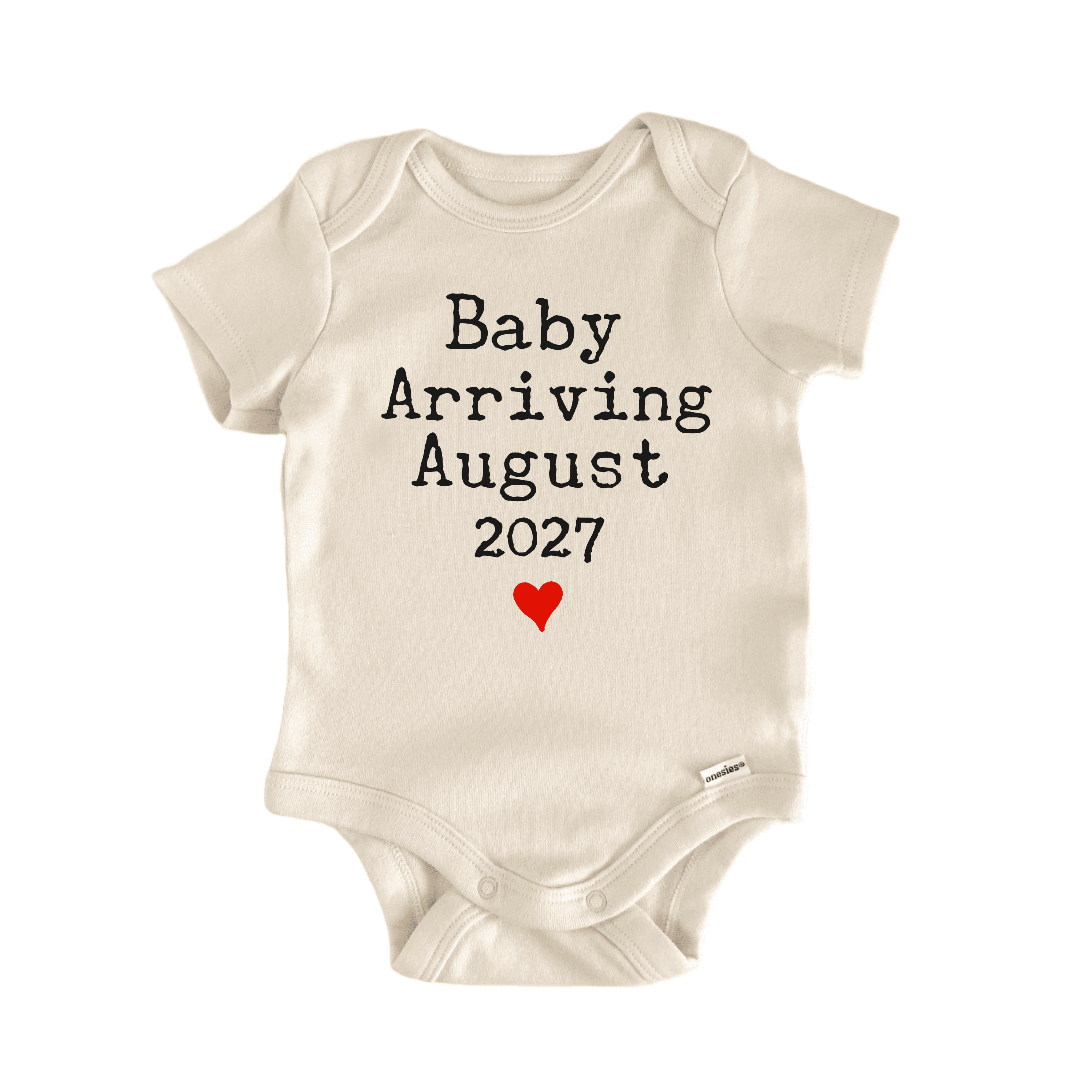 Arriving August 2027 Due Newborn Baby Bodysuit - Walmart.com