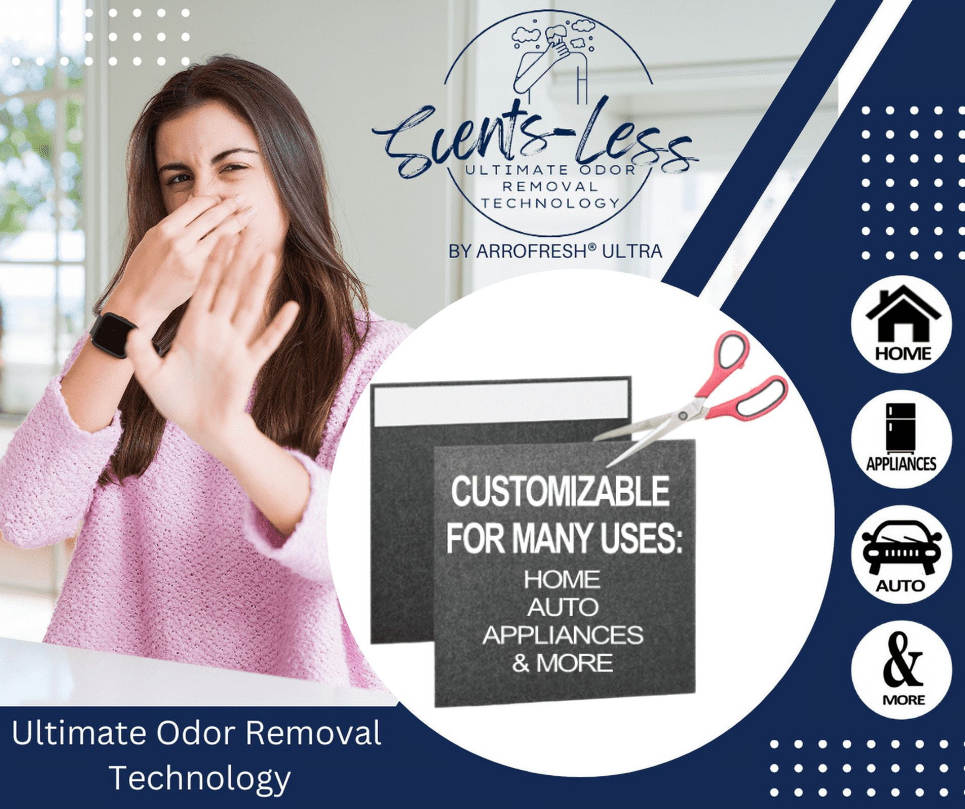 ArroFresh Scents-Less Ultra: Home Odor Eliminator & Clean Air ...