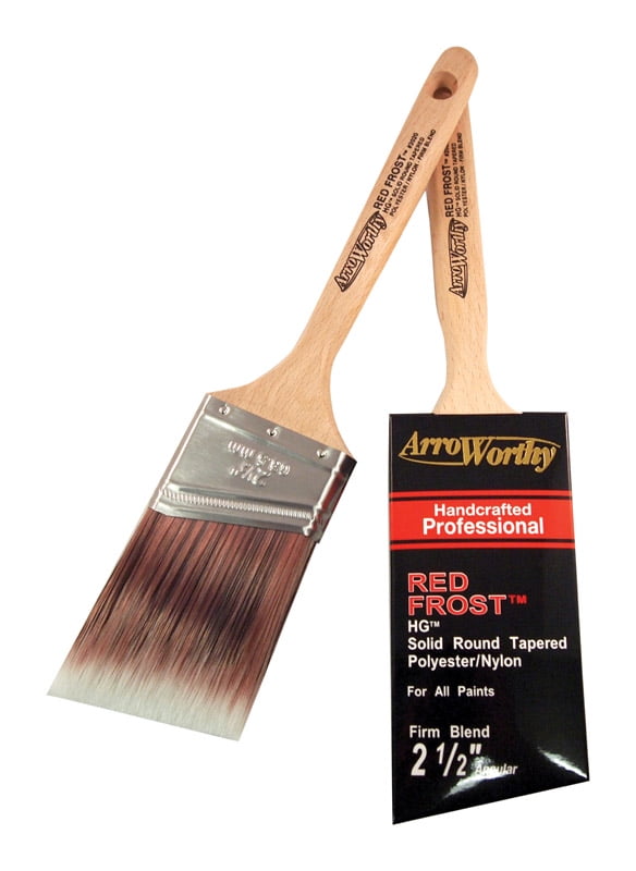 ArroWorthy Red Frost 2-1/2 in. W Angle Paint Brush - Walmart.com