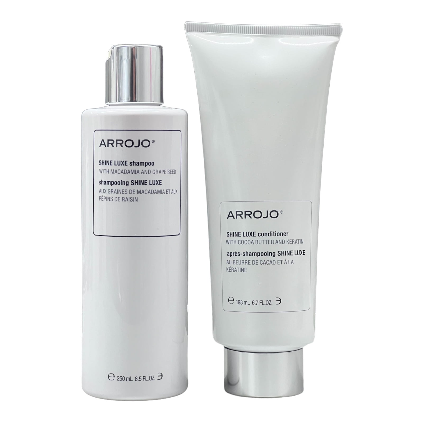 Arrojo Shine Luxe Shampoo 8.5 Oz & Conditioner 6.7 Oz Set - Walmart.com