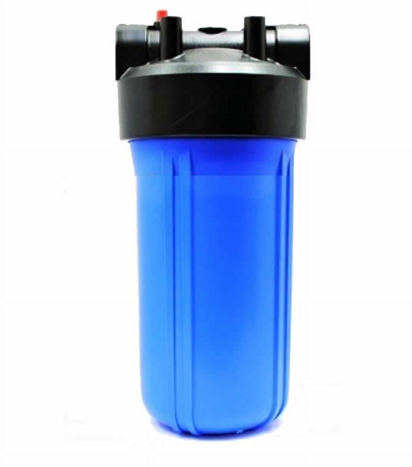 Arrow (14-H1016PB) 10" x 4.5" Big Blue Double O-Ring Filter Housing ...