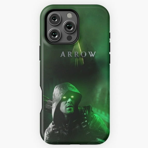 Arrow Archer Masked Vigil Symbol Green Tribute iPhone Case 17 11 12 13 ...