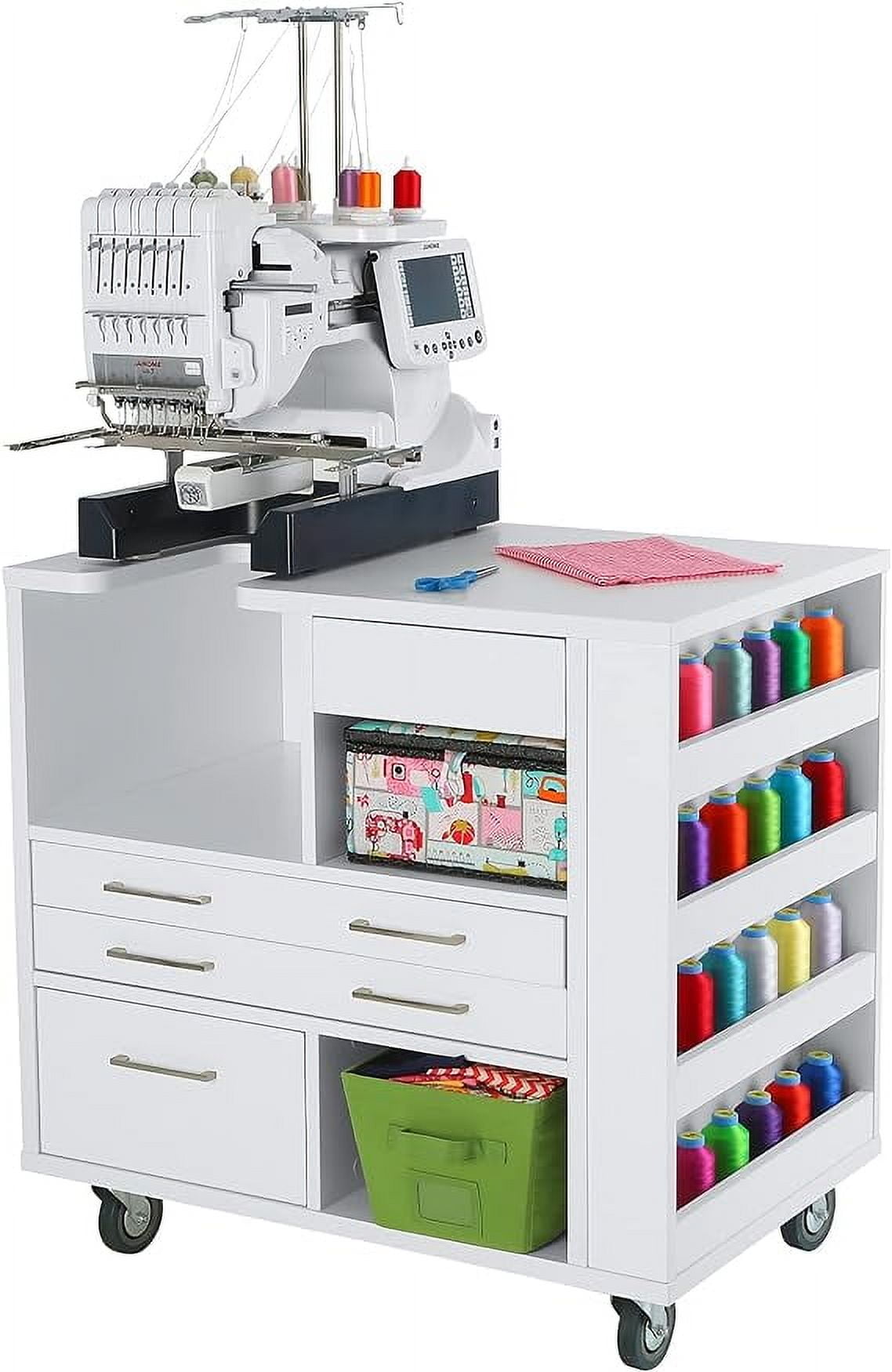 Arrow Ava Embroidery Cabinet - White - Walmart.com
