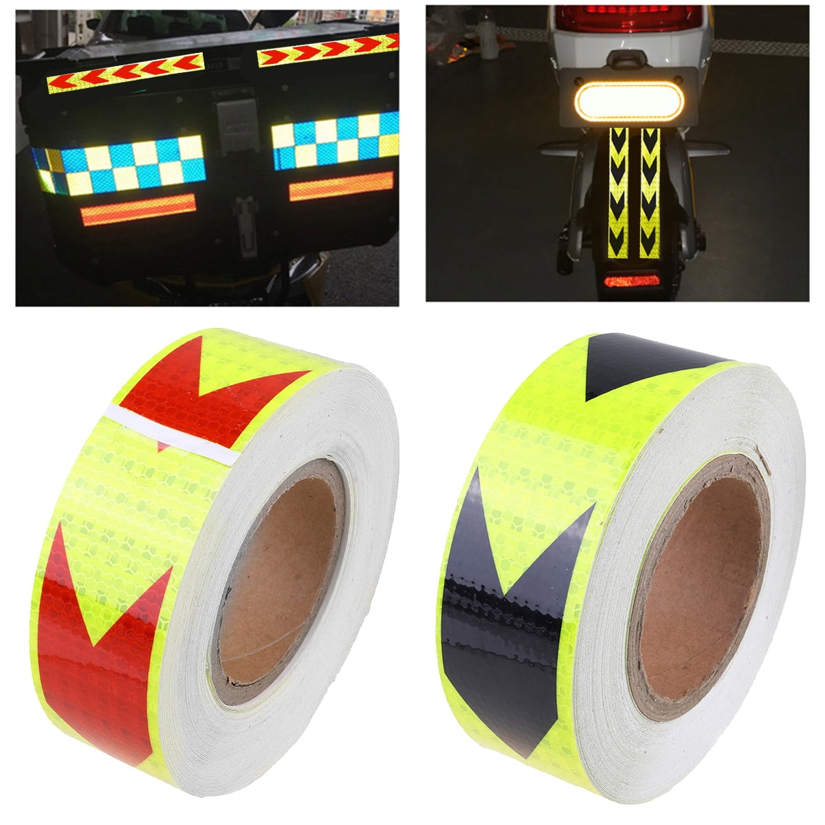 Arrow Conspicuity Tape Reflective Safety Warning Sign Reflective Hazard ...